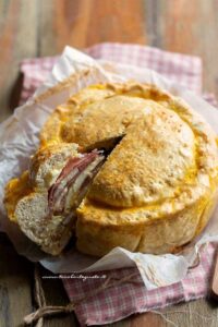 Pizza chiena : Ricetta originale napoletana (Pizza piena di Pasqua)