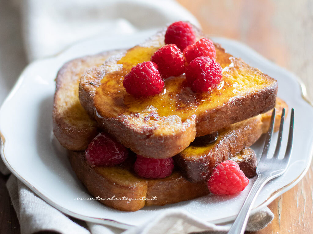 French toast : Ricetta originale di Tavolartegusto