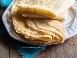 Crespelle: Ricetta base e Trucchi con foto passo passo per averle perfette!