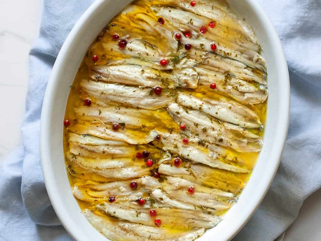 Alici marinate: Ricetta originale e Consigli con foto passo passo!