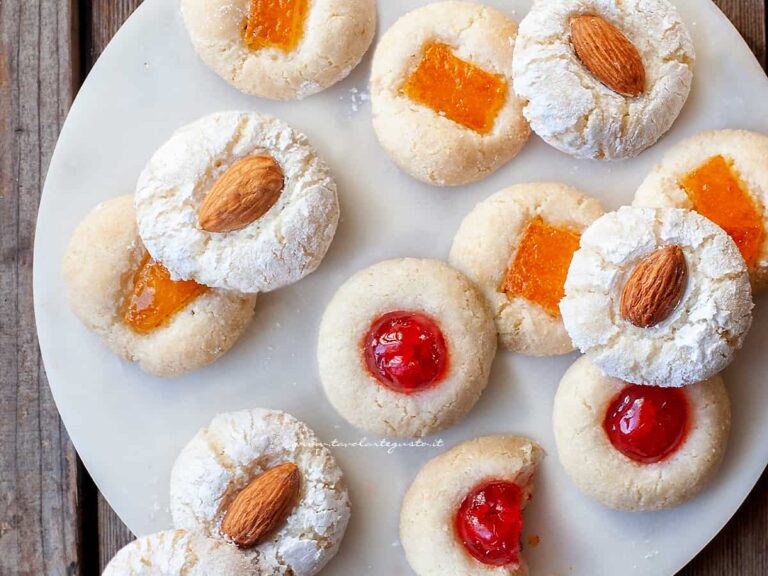 Pasta di mandorle: Ricetta originale per Paste di mandorla