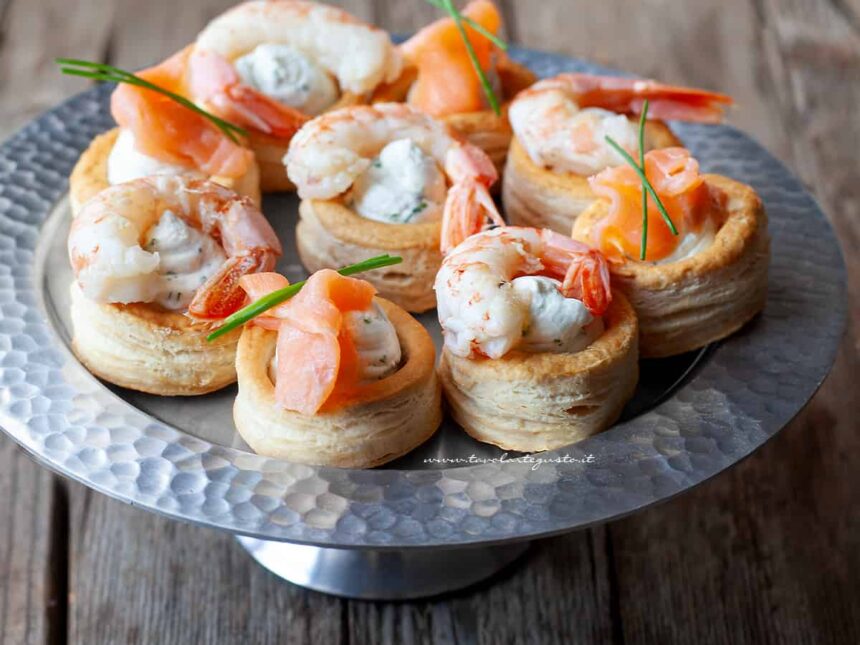Vol-au-vent: Ricetta originale per fare basi e tante farciture! (passo passo)