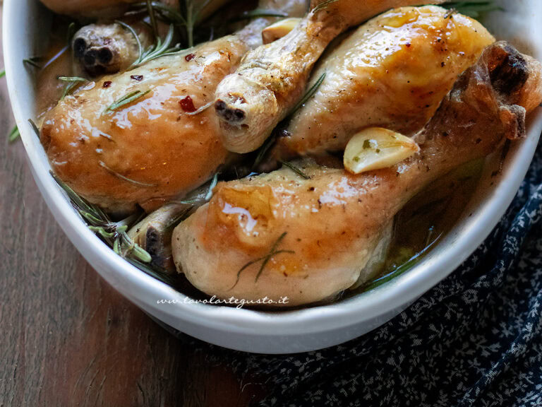 Cosce di pollo al forno (Ricetta perfetta e Consigli) Tavolartegusto