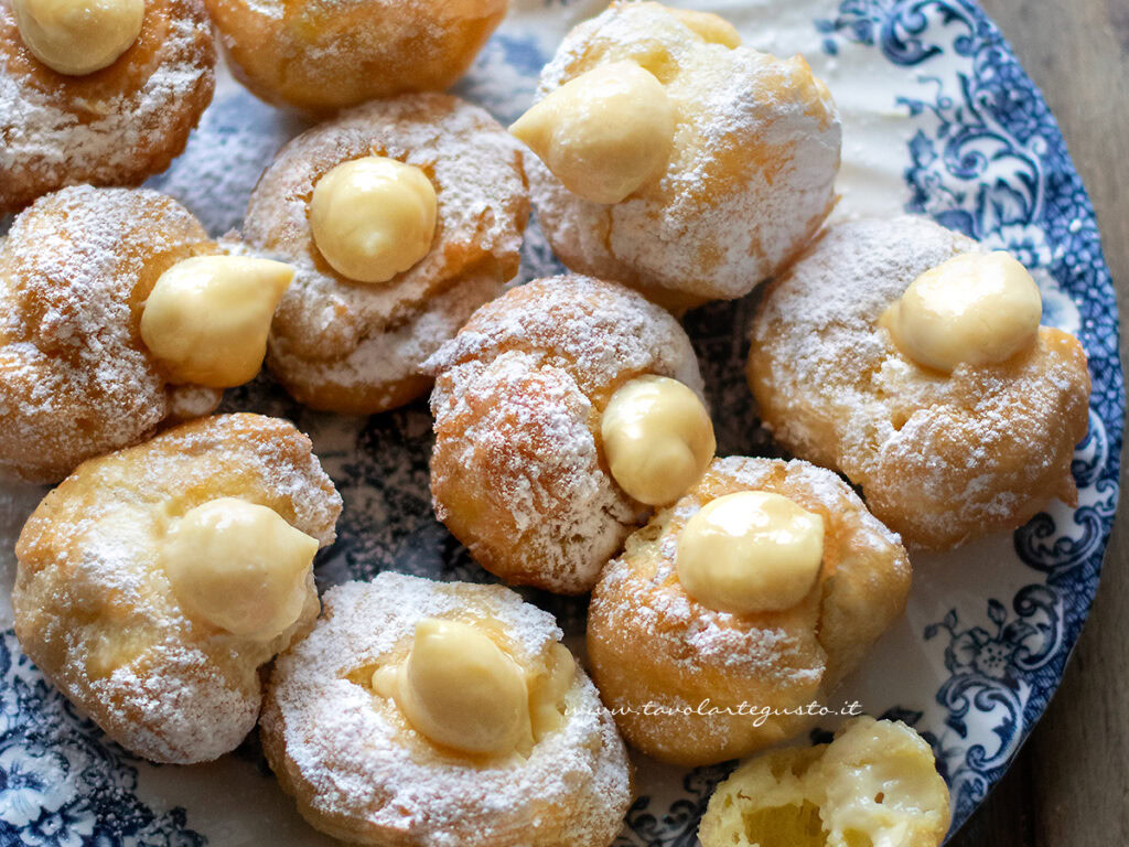 Bignè di San Giuseppe: la Ricetta tradizionale (fritti e gonfi!)