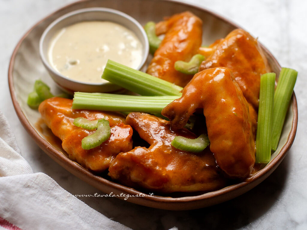 Buffalo wings : Ricetta originale americana di Tavolartegusto