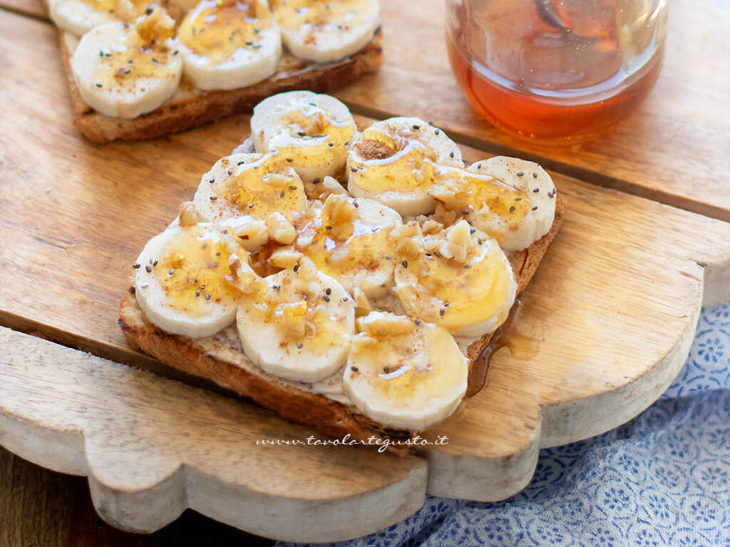 Banana Toast : Ricetta americana di Tavolartegusto